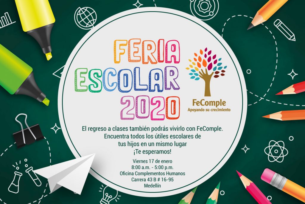 ¡Feria escolar FeComple 2020! | Complementos Humanos